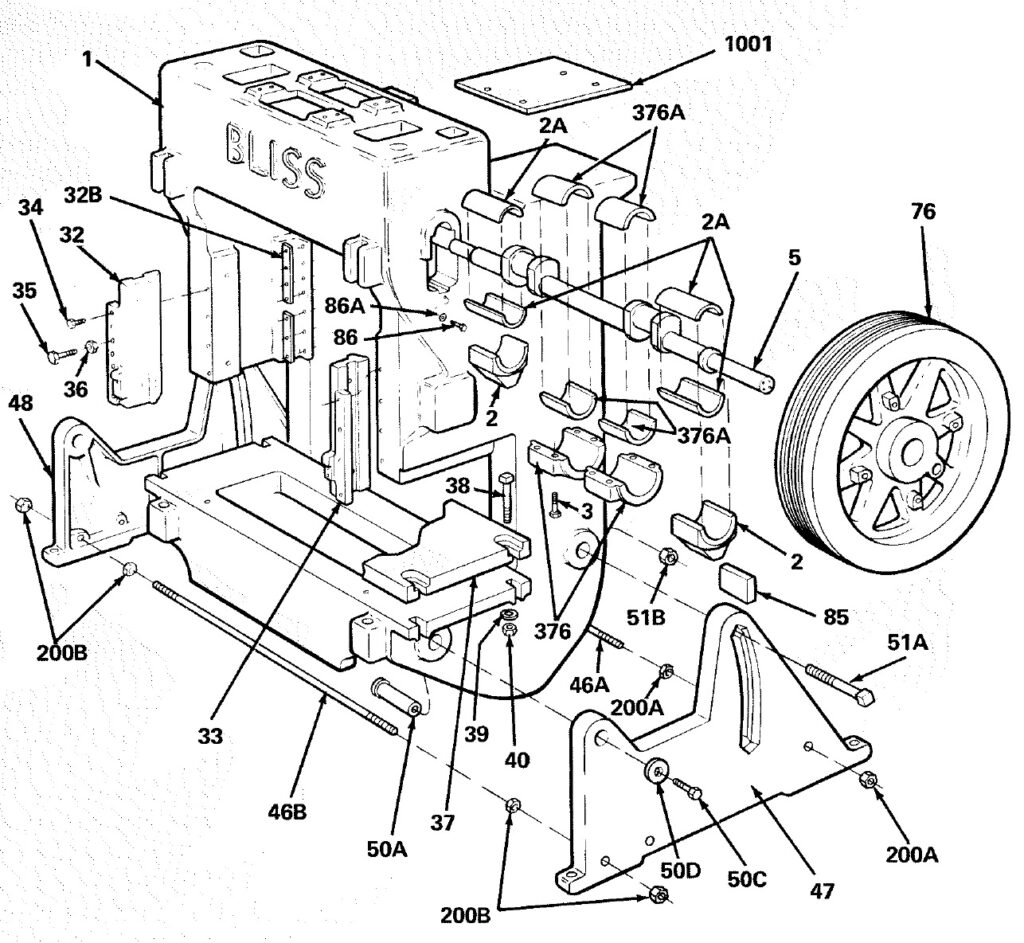 A-154 Series 102-112 Bliss Inclinable Presses – ANDRITZ BCN, Inc.